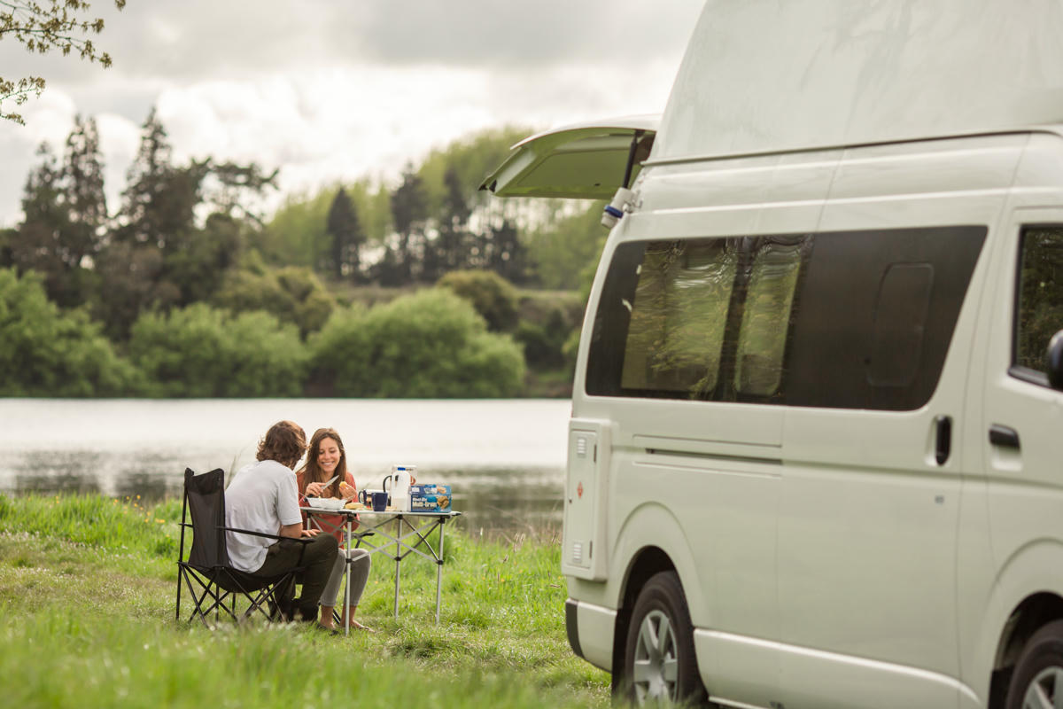 Britz Rentals Hitop Camper | Neuseeland