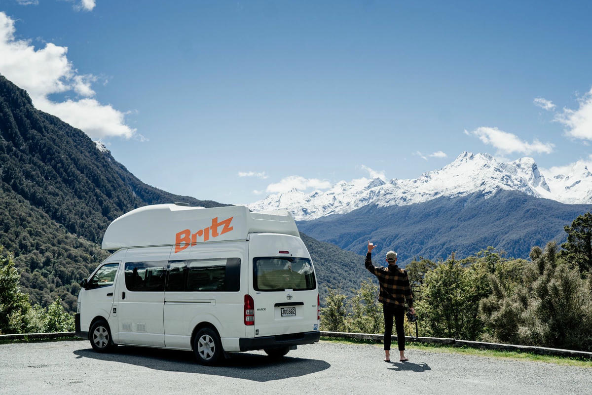 Britz Rentals Hitop Camper | Neuseeland