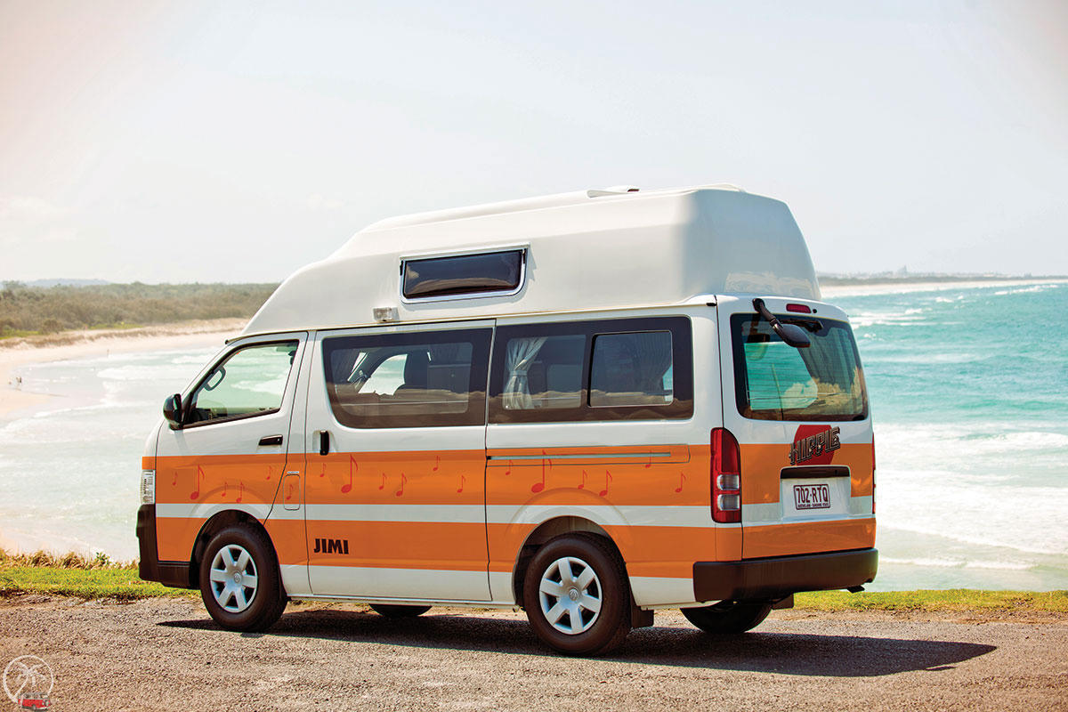 Hippie Hitop Camper günstig mieten in Neuseeland